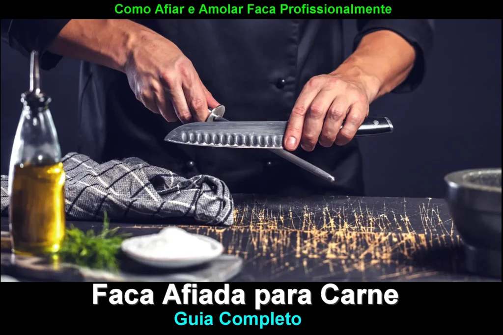 Faca Afiada para Carne - TopFacas